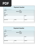 Salary Voucher for Employees | PDF