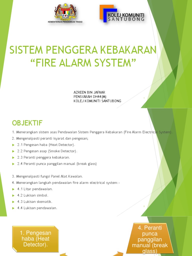 Fire Alarm Electrical System Aku | PDF