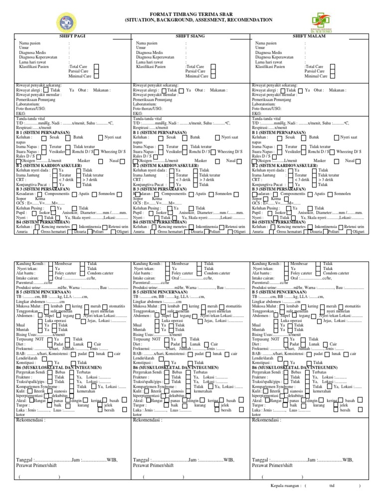 Format Timbang Terima Sbar PDF | PDF