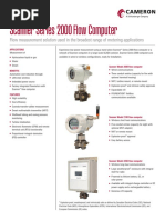 Scanner 2000 Technical Data Sheet | PDF | Flow Measurement | Pressure ...