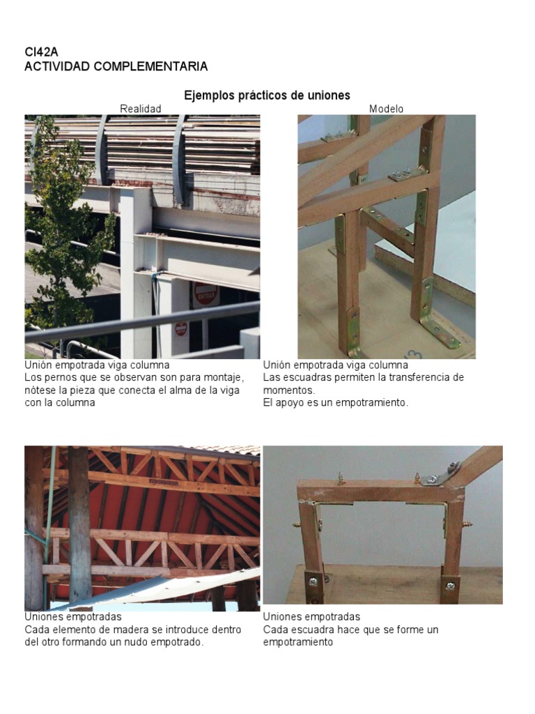 Tipos de Uniones y Como Modelarlas | PDF | Rigidez | Science