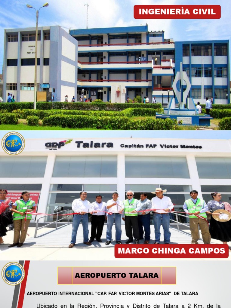 Aeropuerto Talara | Aeropuerto | Perú | Prueba gratuita de 30 días | Scribd