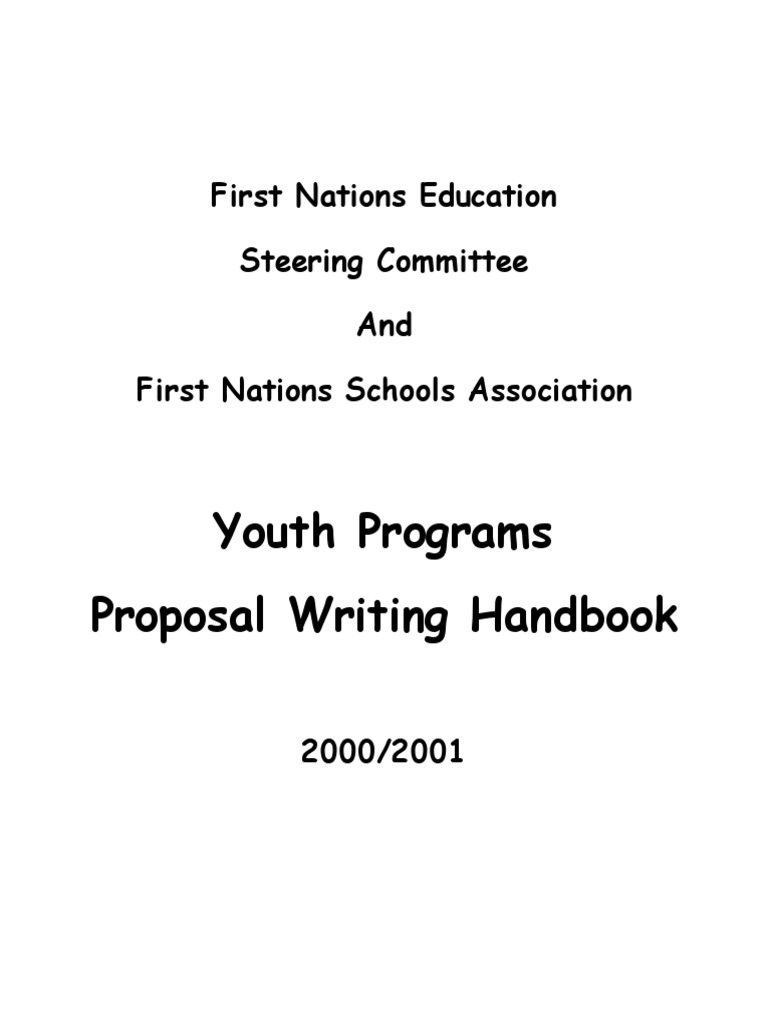 Proposal Writing Handbook | PDF | Employment | Students