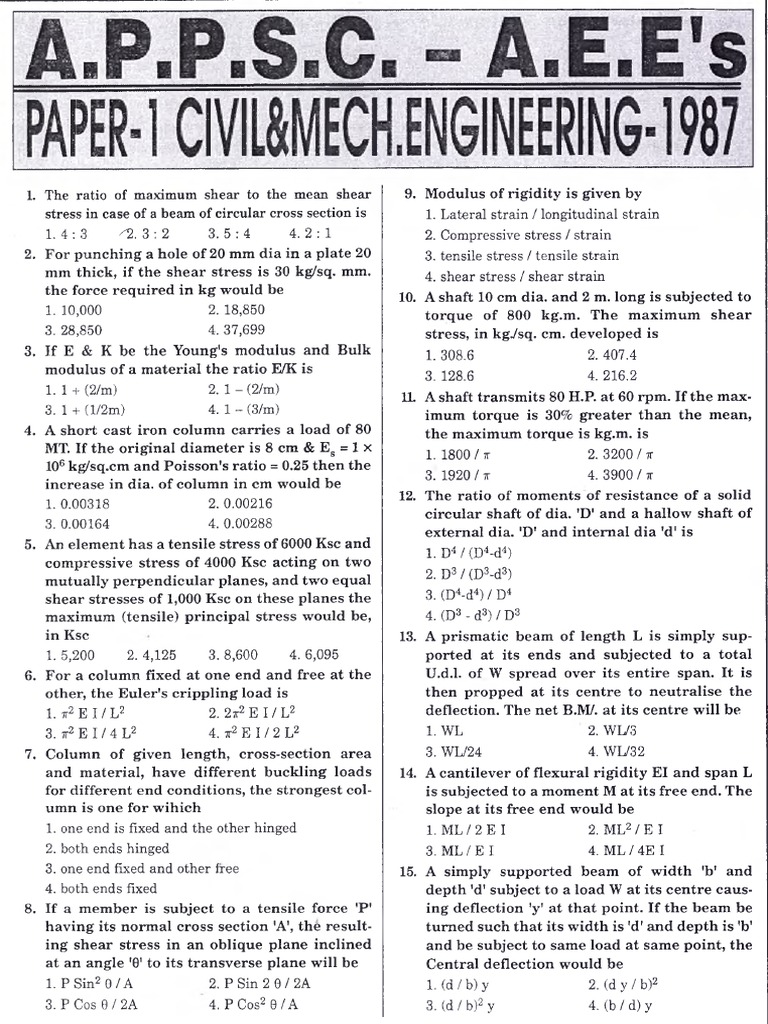 Aee Civil | PDF