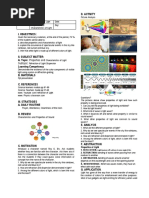 Light Class 7 | PDF | Reflection (Physics) | Light