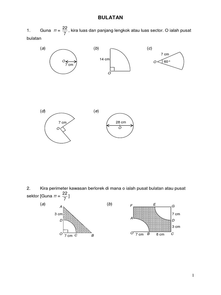 Soalan Bulatan | PDF