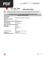 Vim Msds | PDF | Personal Protective Equipment | Water