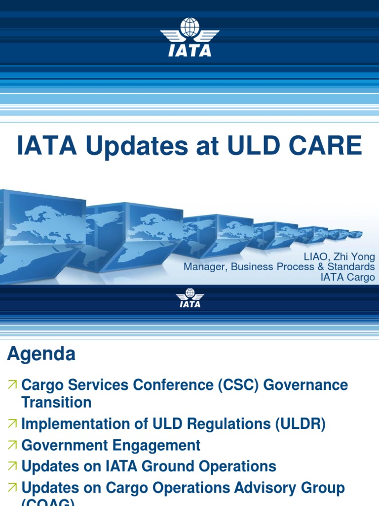 2._IATA_Updates_at_ULD_CARE.pdf | Educational Technology | Airport