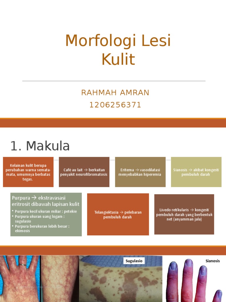 Morfologi Lesi Kulit | PDF