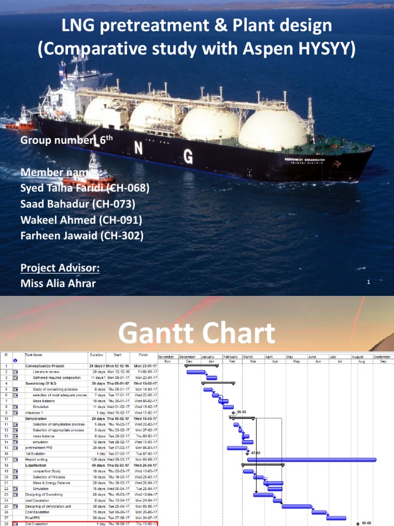 LNG Pretreatment and Plant Design Analysis | PDF | Gas Compressor ...