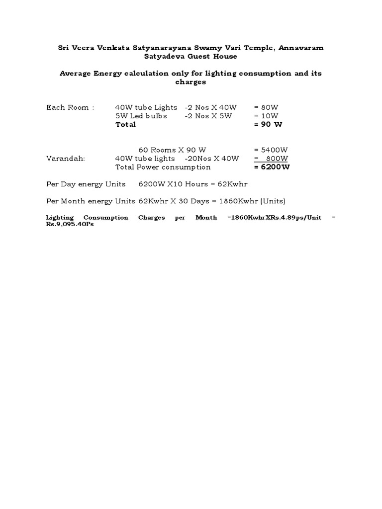 30 VIP Energy Consumption | PDF