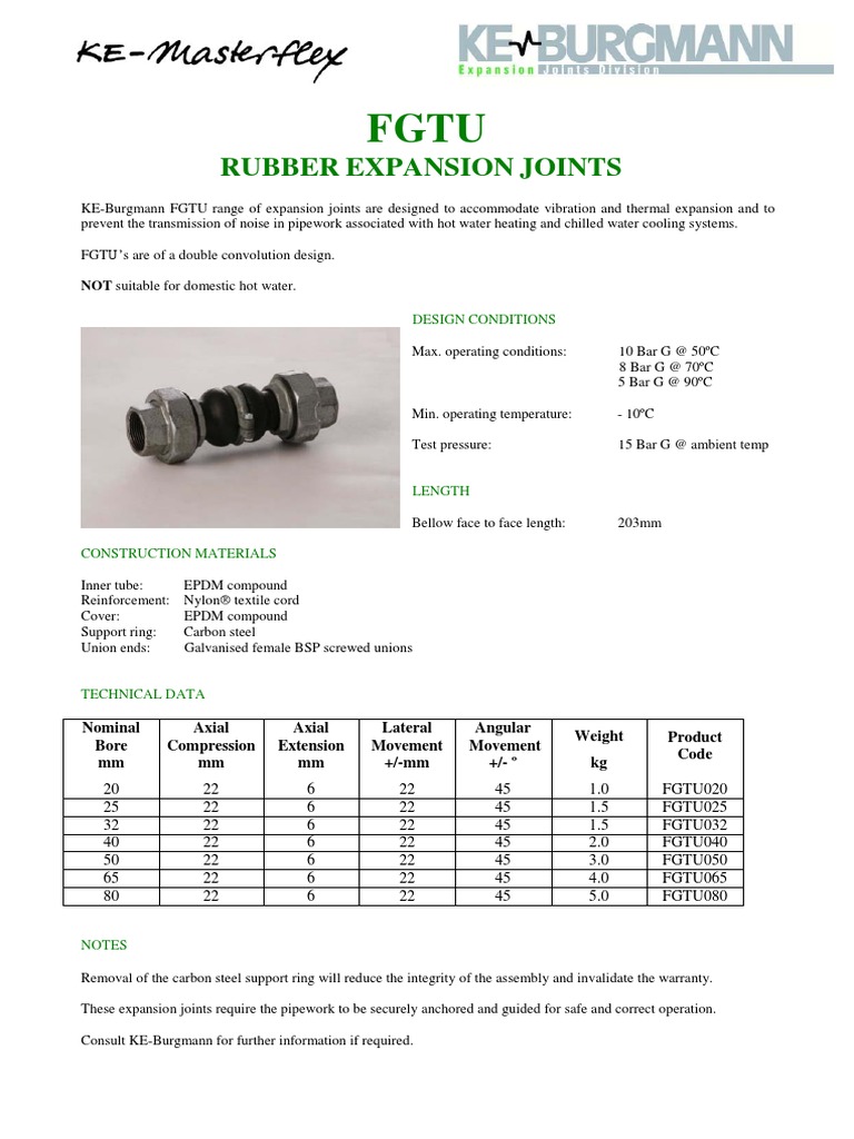 Masterflex FGTU | PDF | Thermodynamics | Mechanical Engineering
