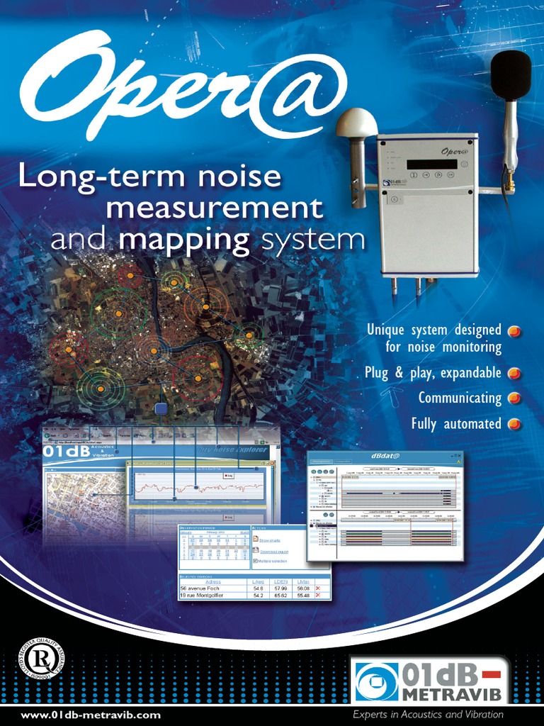 Unique System Designed For Noise Monitoring Plug & Play, Expandable ...