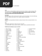 Chapter Summary and Analysis Organizer | PDF