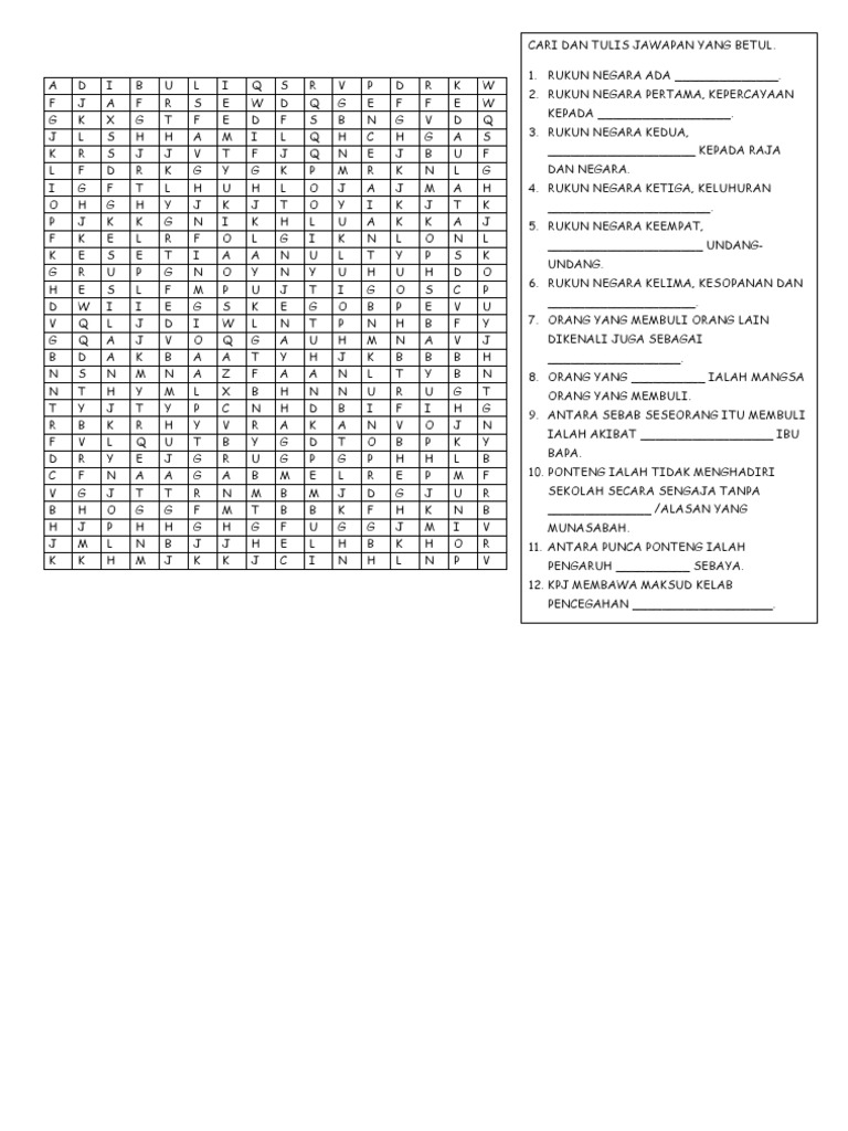 Teka Silang Kata | PDF