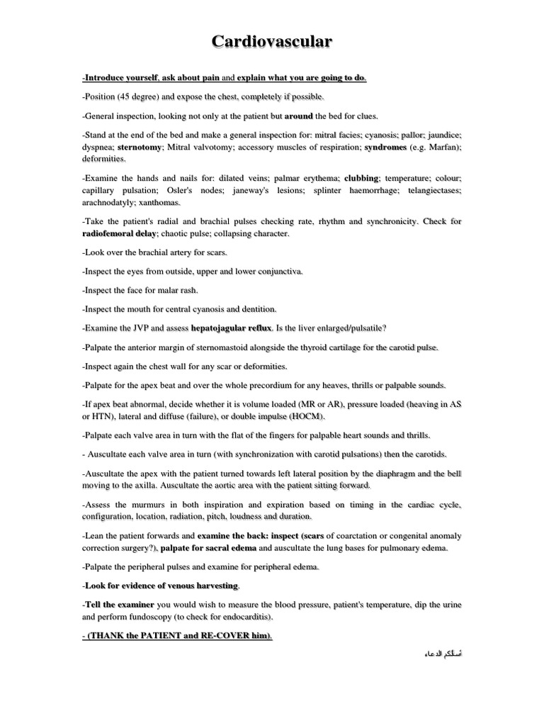 Cardiovascular: Radiofemoral Delay Chaotic Pulse Collapsing Character ...