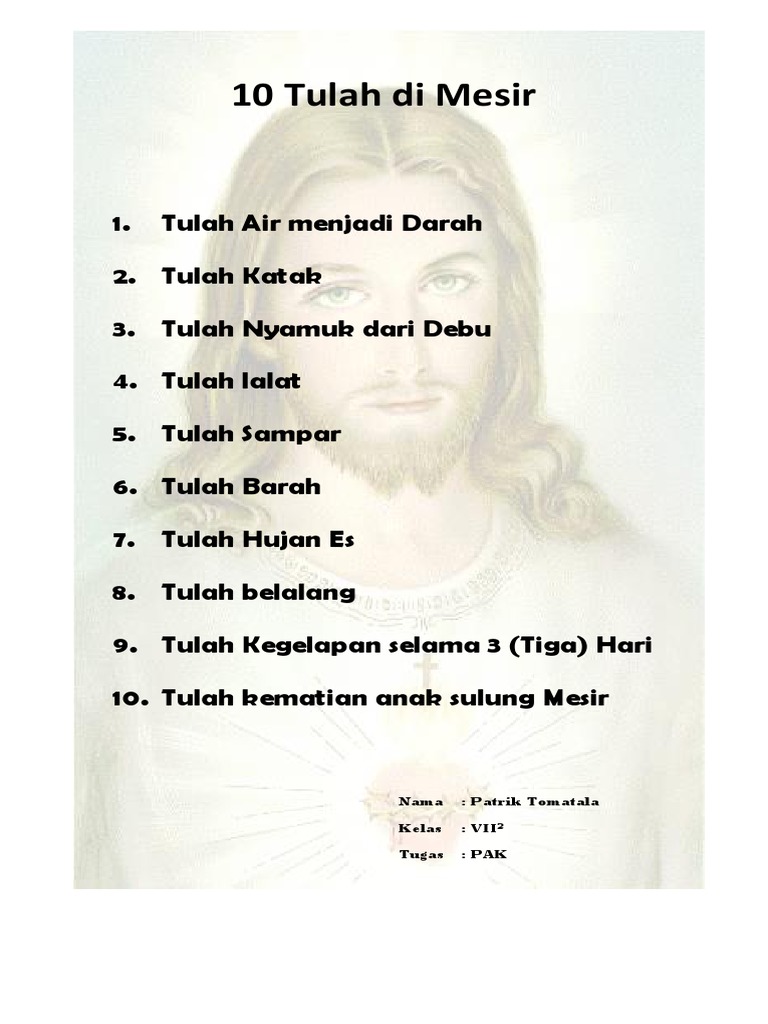 10 Tulah Di Mesir | PDF