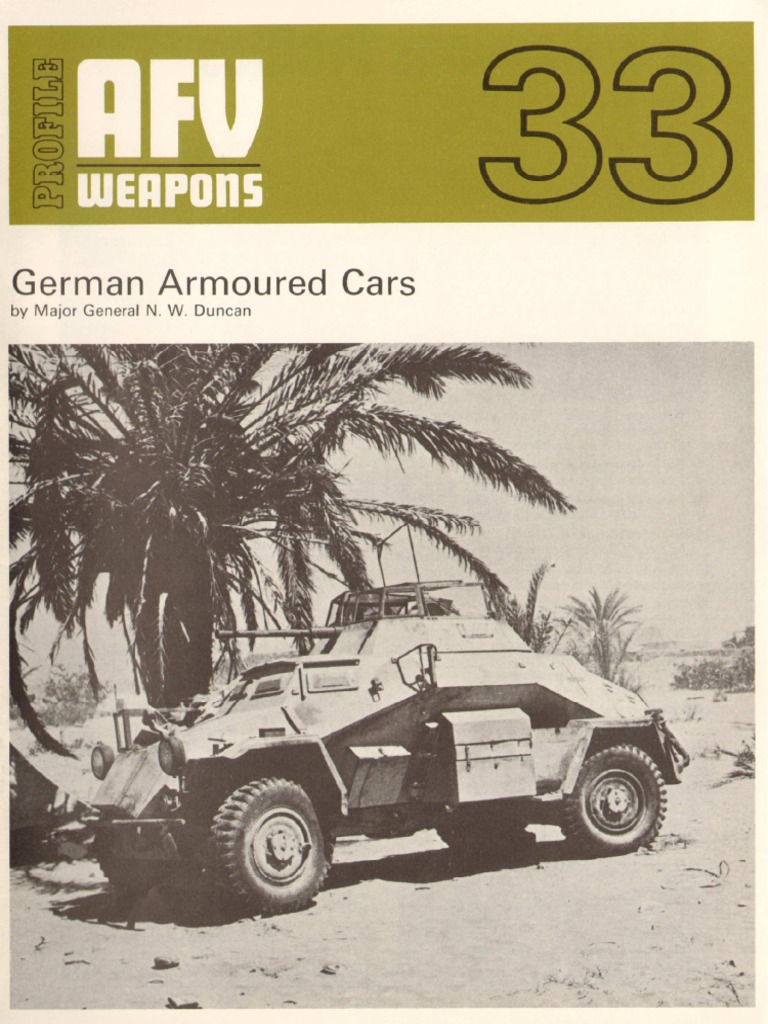 AFV Profile 033 - German Armoured Cars | PDF