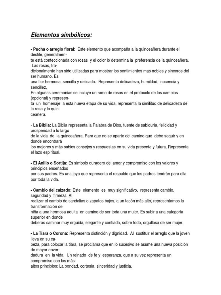 Elementos Simbólicos | PDF