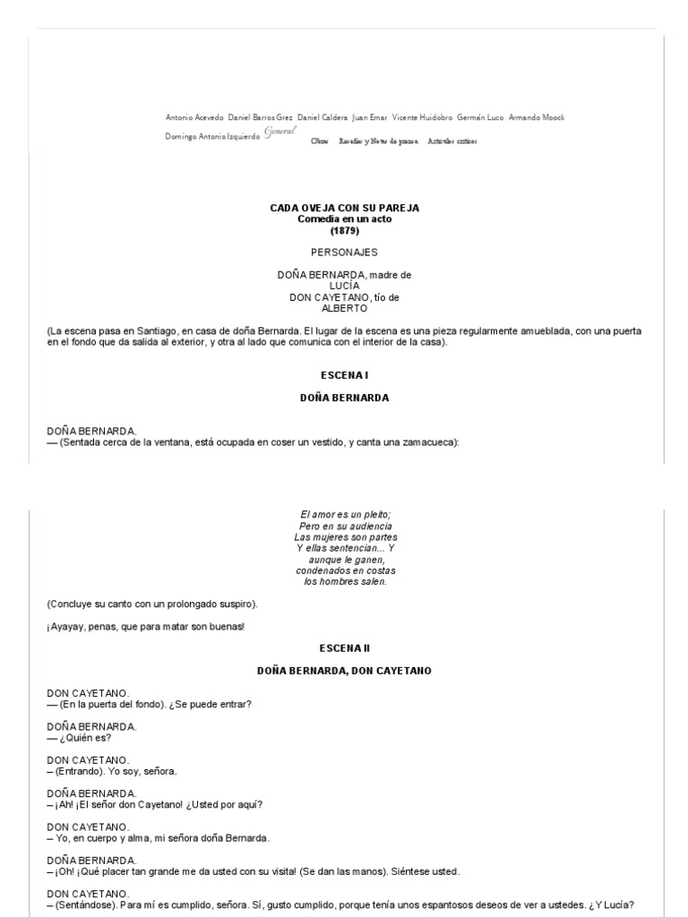 Cada Oveja Con Su Pareja | PDF | Felicidad | Amor