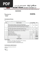 CCTV Installation Quotation Sample | PDF | Cable Television | Closed ...