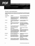 Glossary of Command Terms | PDF | Reason | Hypothesis