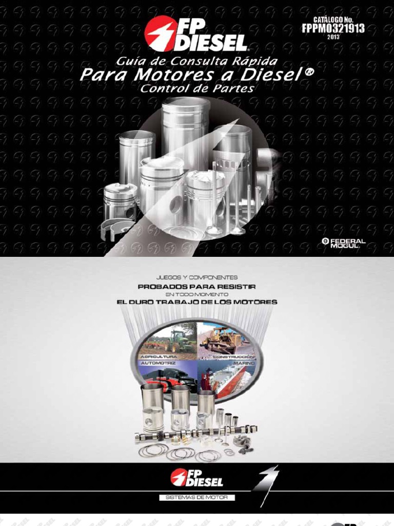 Catalogo CPL 2013 | PDF | Pistón | Motor diesel