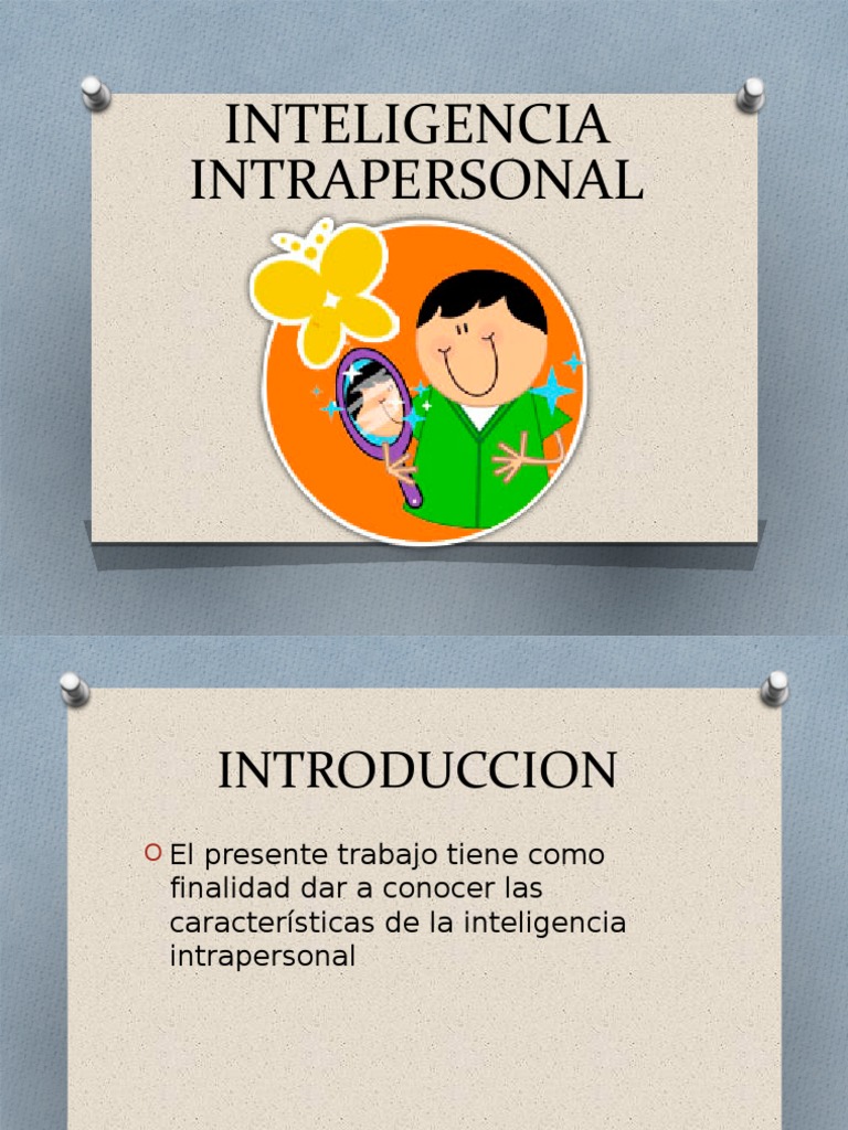 Inteligencia Intrapersonal | PDF | Mahatma Gandhi | Las emociones