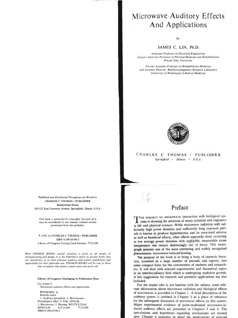 Microwave Auditory Effects and Applications | PDF | Microwave ...