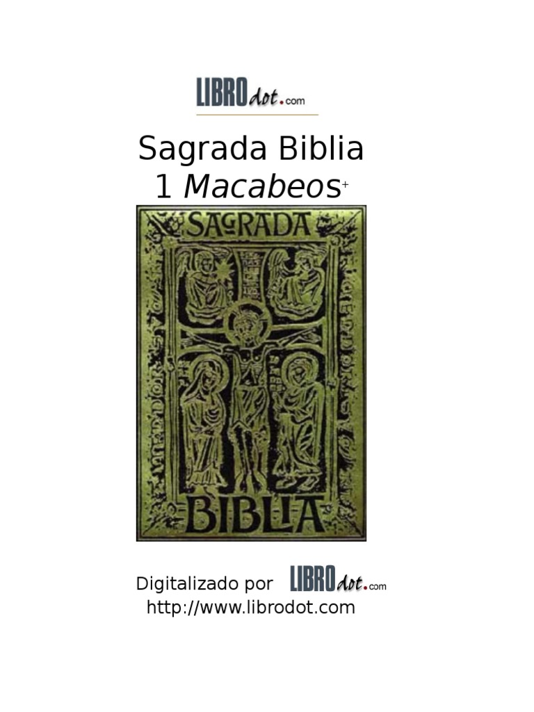 1° Macabeos | PDF | Alejandro el Grande | Templo en jerusalén