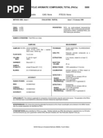 NIOSH Method 5026: Mineral Oil Mist | PDF | Spectrophotometry | Chemistry