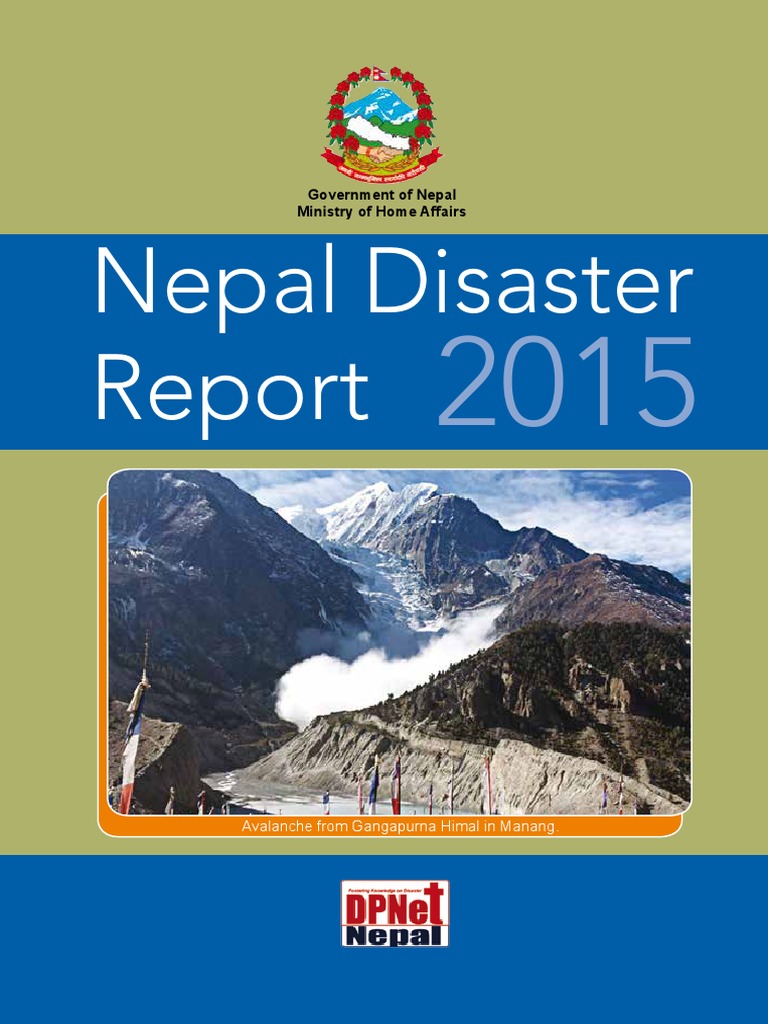 Nepal Disaster Report 2015 | PDF | Emergency Management | Disaster Risk ...