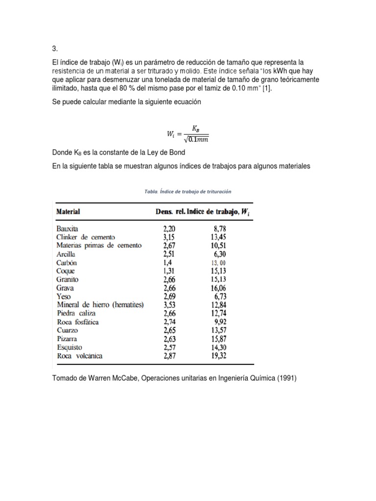 El Índice de Trabajo | PDF