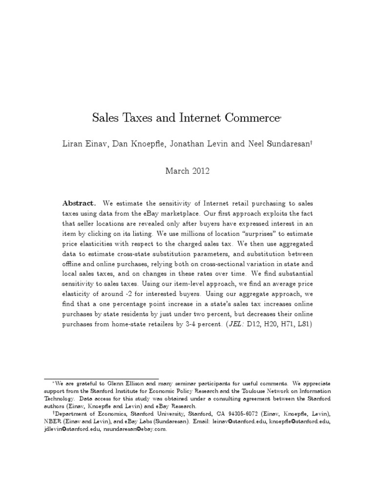 RRL Foreign | PDF | E Bay | Taxes