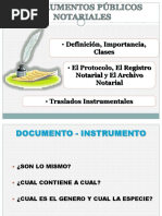 Diferencias Entre Documentos Protocolares y Extraprotocolares | PDF | Derecho Civil (Common Law ...