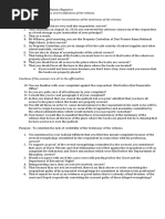 Grounds For Objection DURING DIRECT EXAMINATION AND CROSS EXAM | PDF | Witness | Evidence (Law)