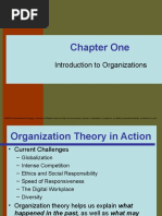 Organization Theory Chapter-1 | PDF | System | Organizational Behavior
