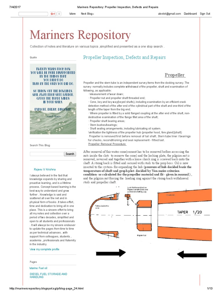 Propeller Inspection Guide | PDF | Propeller | Blade