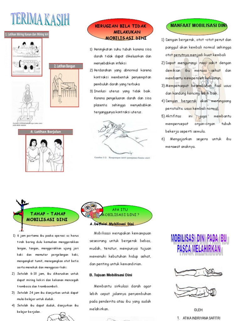 Leaflet Mobilisasi Dini Fix | PDF