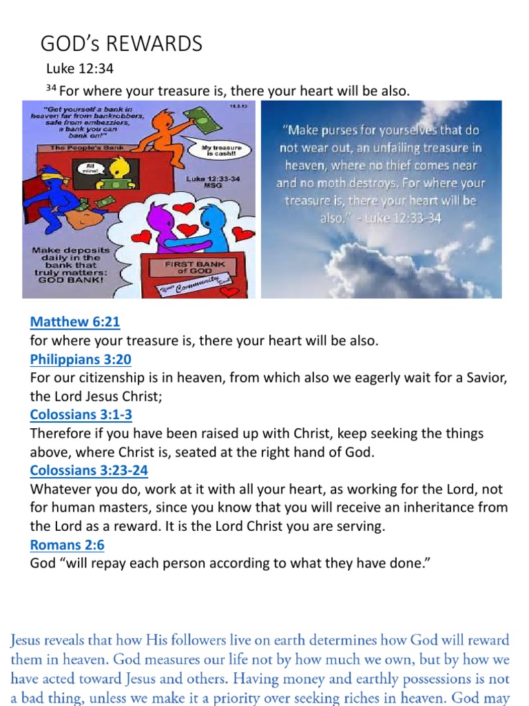 God's Rewards | PDF | Religious Belief And Doctrine | Religious ...