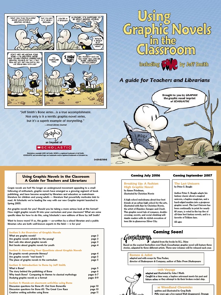 Bone Teachers Guide | PDF | Hero | Books