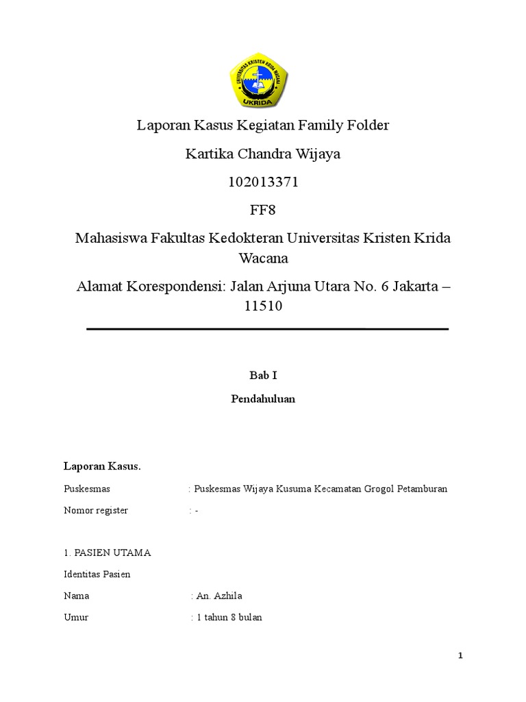 Family Folder IKM | PDF