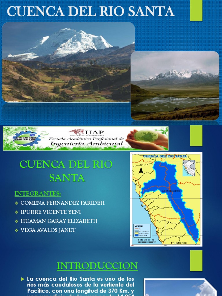Características de la Cuenca del Río Santa | PDF | Contaminación | Clima