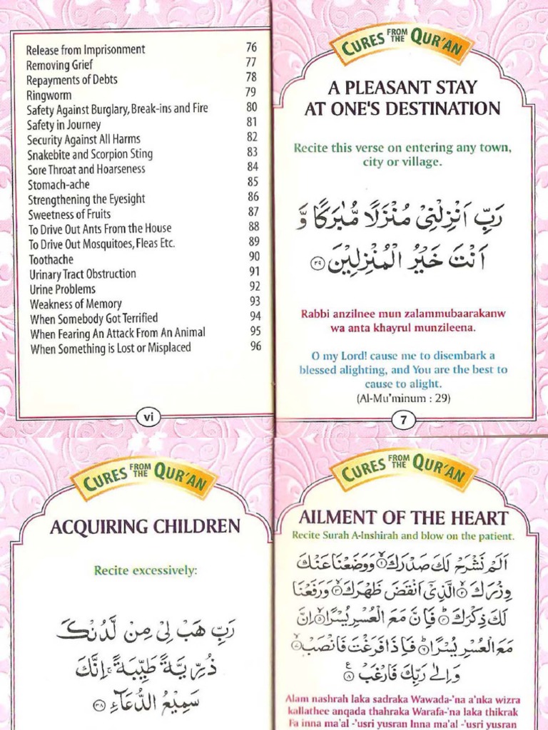 Cures From Quran PDF | PDF