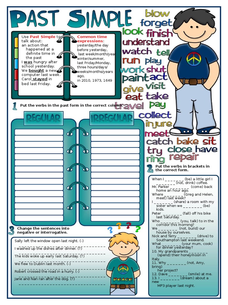 Past Simple Tense Practice Guide | PDF