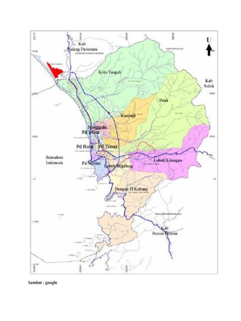Peta Kota Padang | PDF