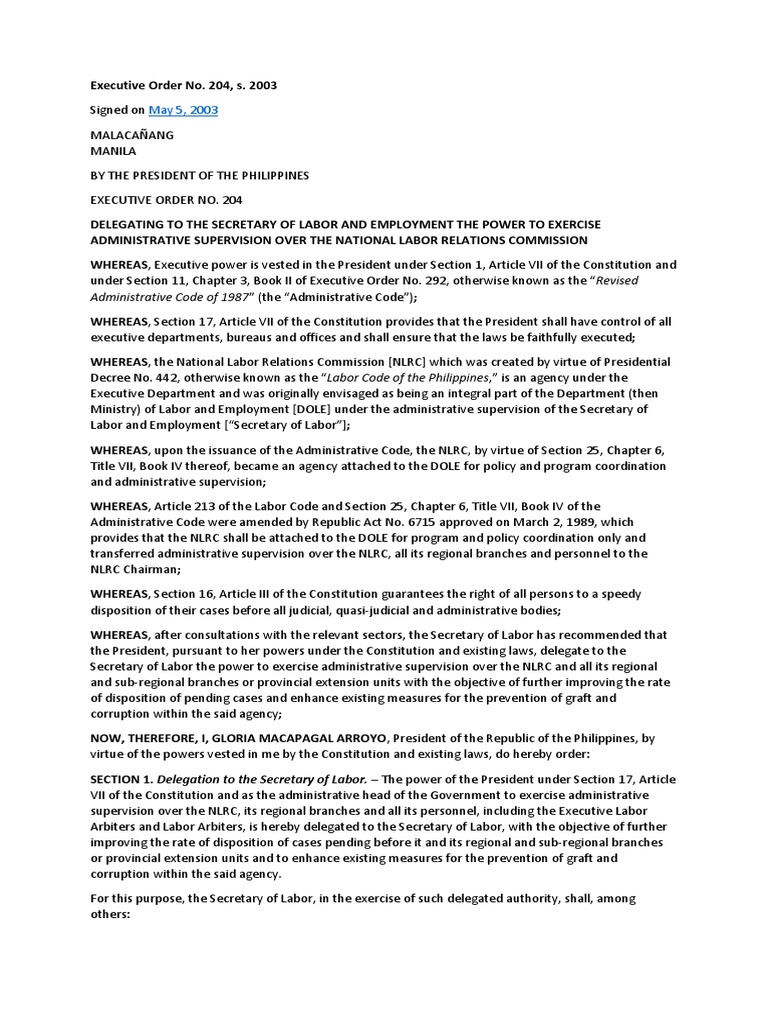 Administrative Code of 1987" (The "Administrative Code") | PDF ...