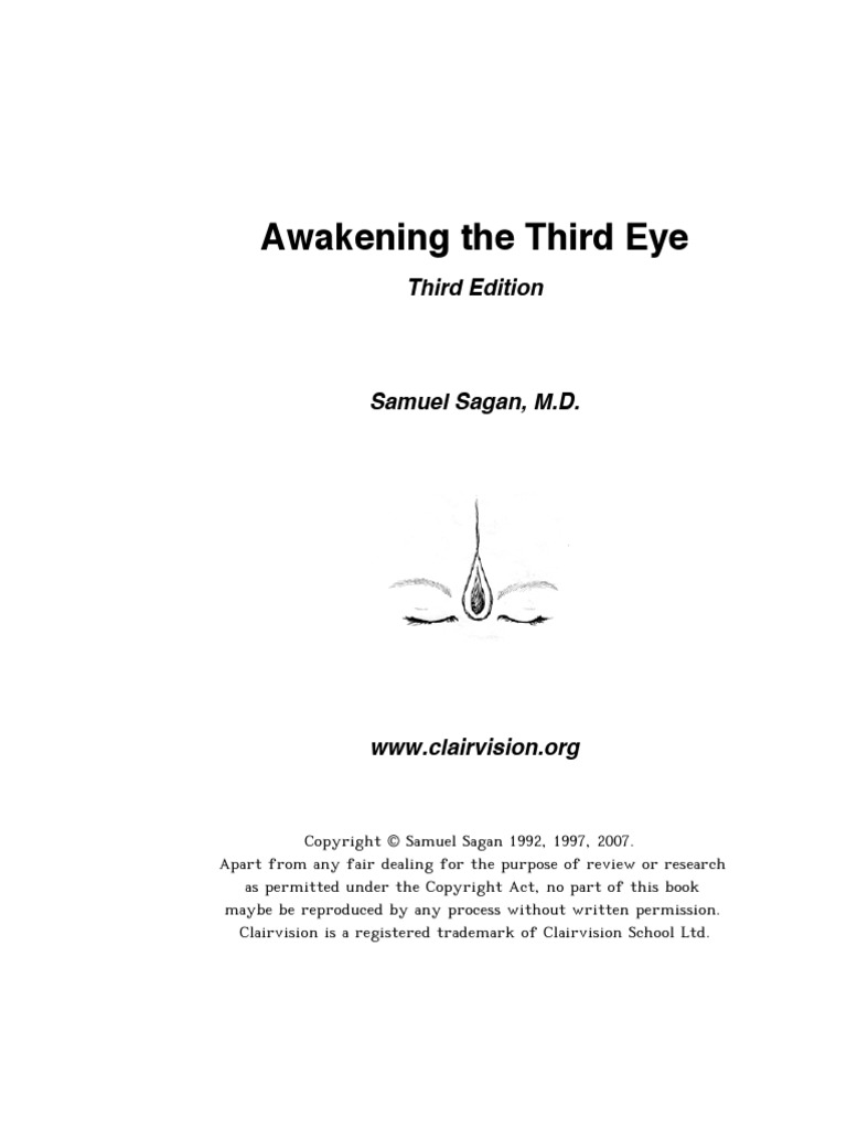 Samuel Sagan Awakening The Third Eye PDF | PDF | Computing And ...
