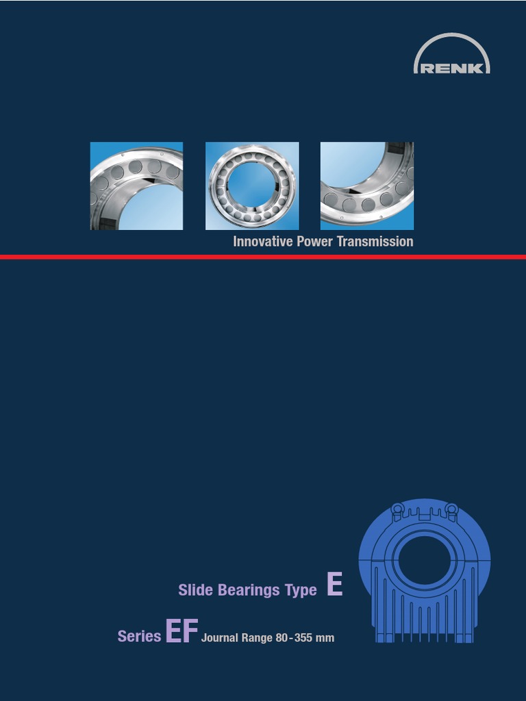 EF-Type Sliding Bearings Overview | PDF | Bearing (Mechanical ...