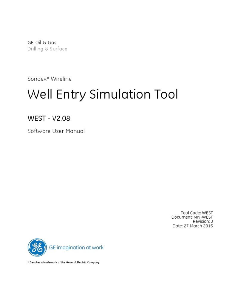 Sondex West | PDF | Simulation | Portable Document Format